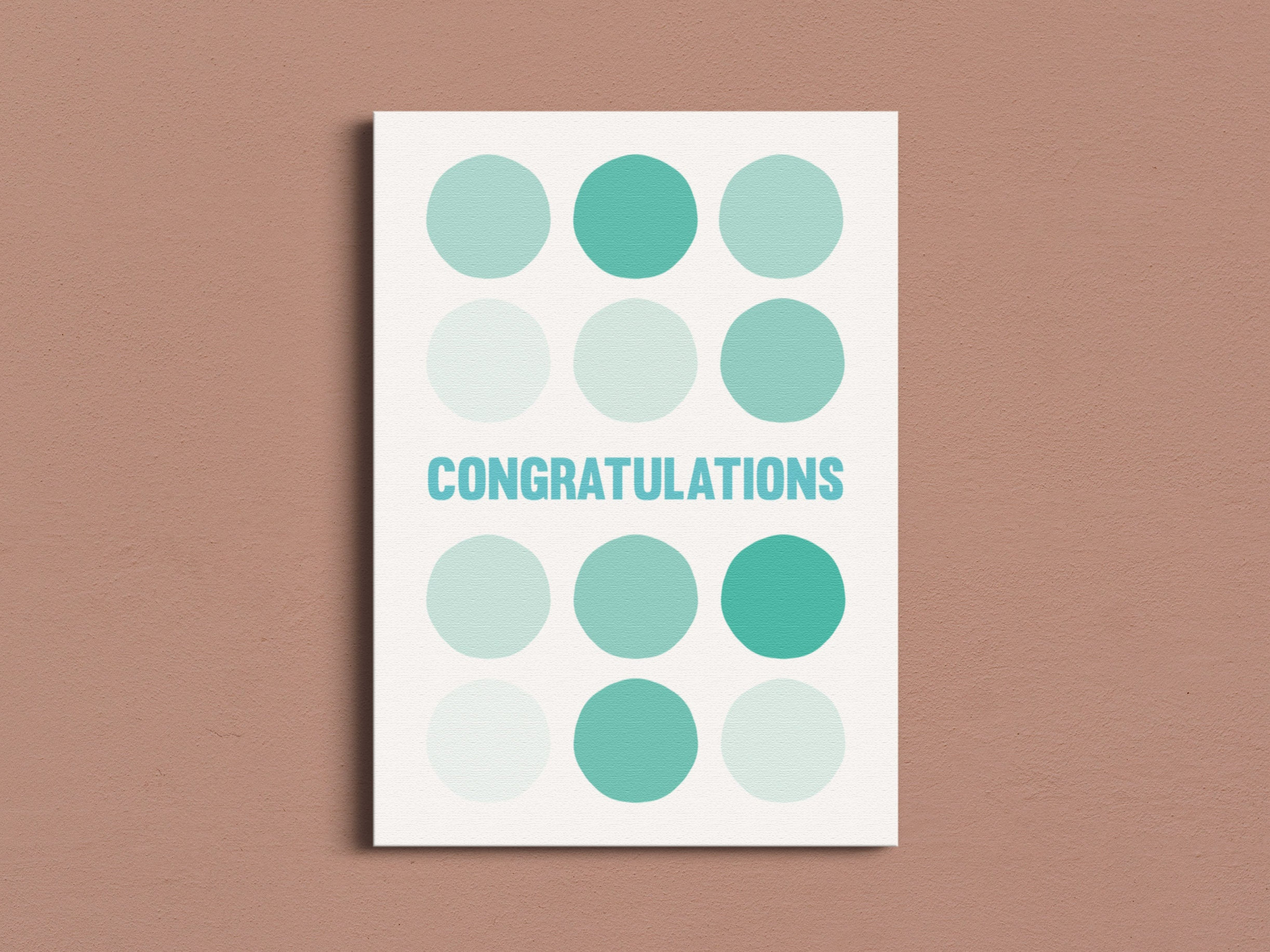 Printable Celebrate Card Printable Pastel Color Congratulations Card ...