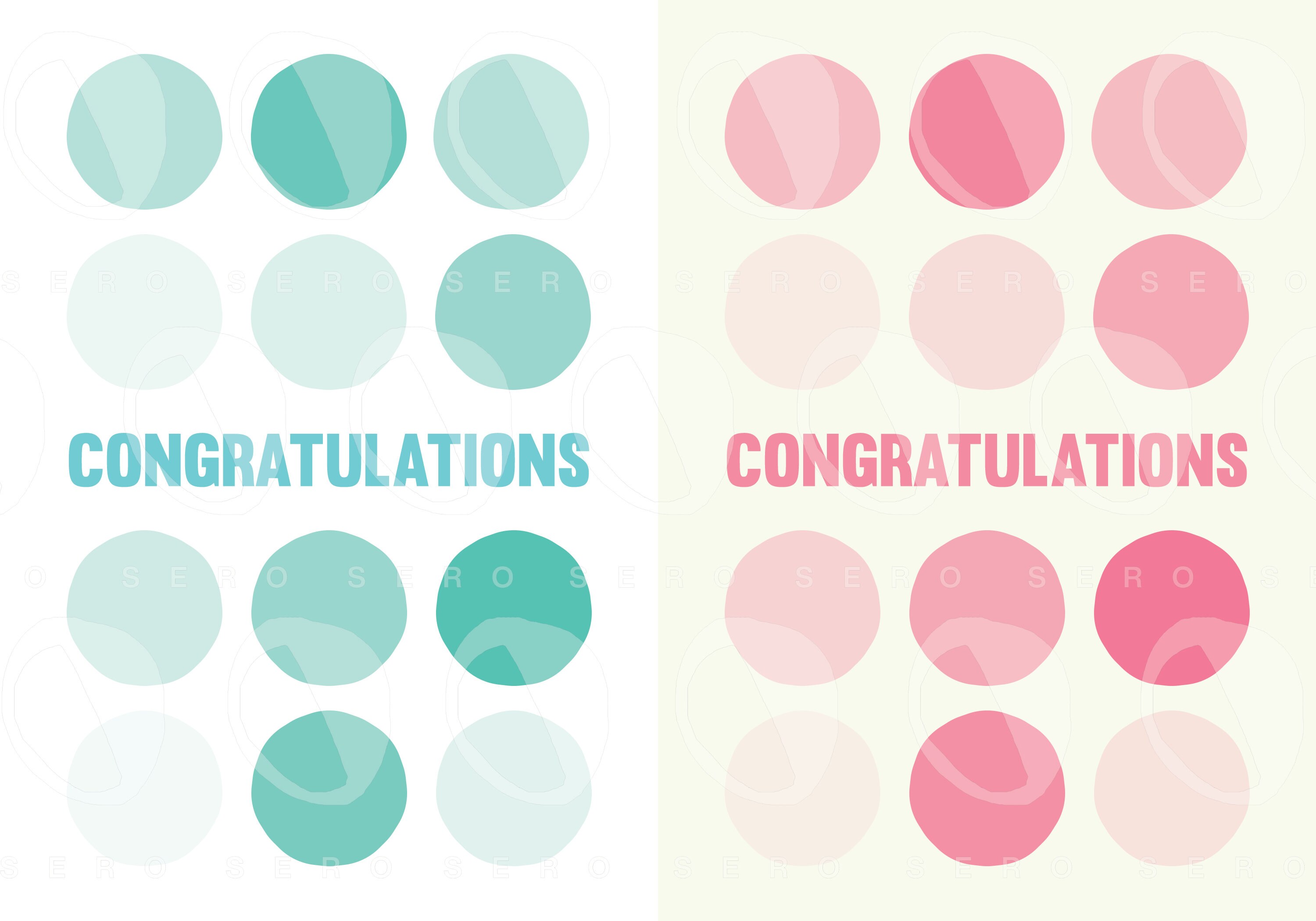 Printable Celebrate Card Printable Pastel Color Congratulations Card ...