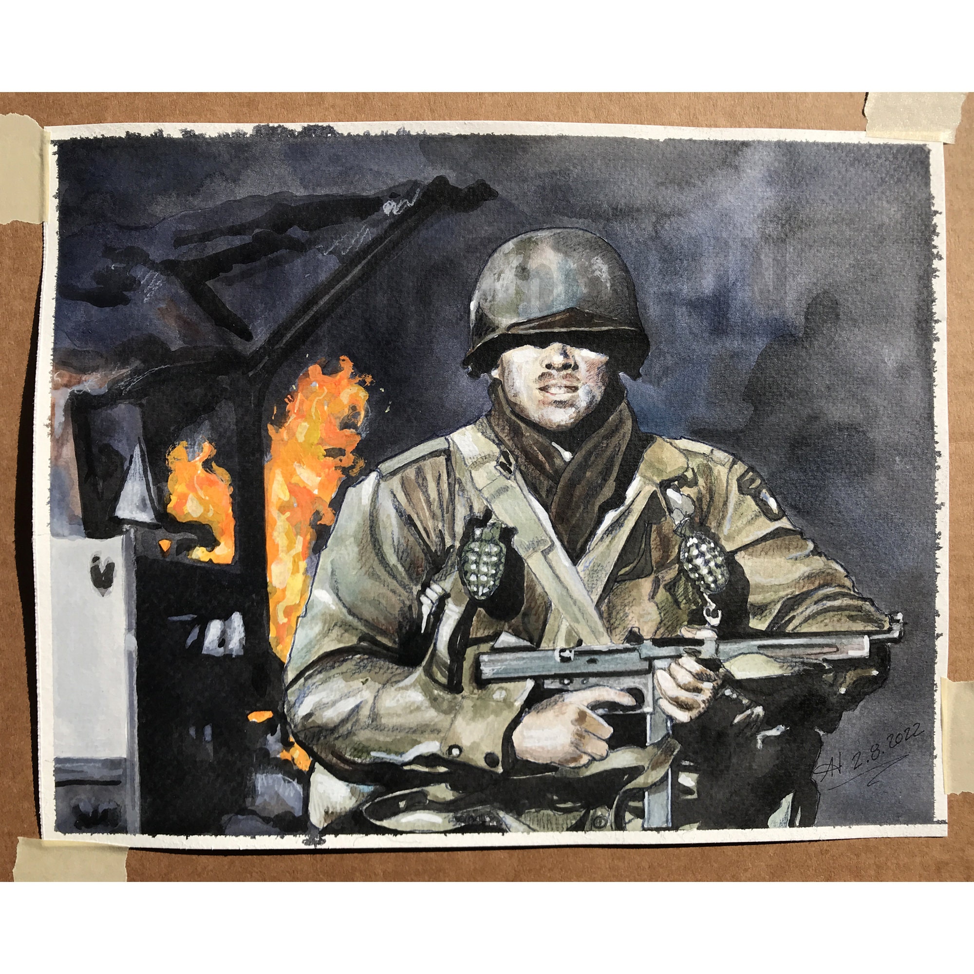 Ww2 Military Paintings