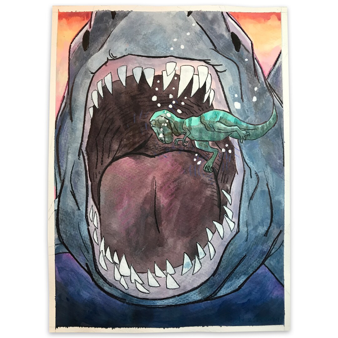 Fang and the Megalodon Attack 2 - Inspired by Genndy Tartakovsky’s ...