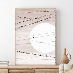 Boho Wall Art Boho Bird Birds Art Print Printable Wall Art - Etsy