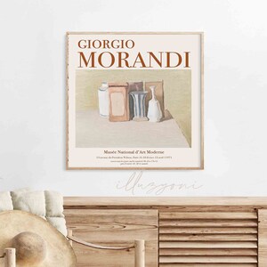 Vintage Museum Print, Giorgio Morandi Wall Art, Printable Wall Art ...