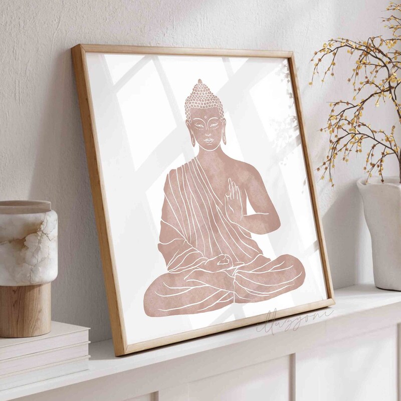 Buddha Drawing - Etsy