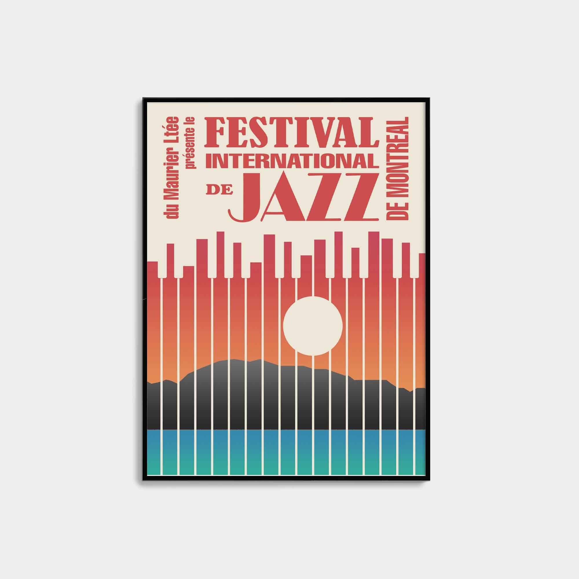 Jazz Music Festival Poster Printable Wall Art Vintage Jazz - Etsy