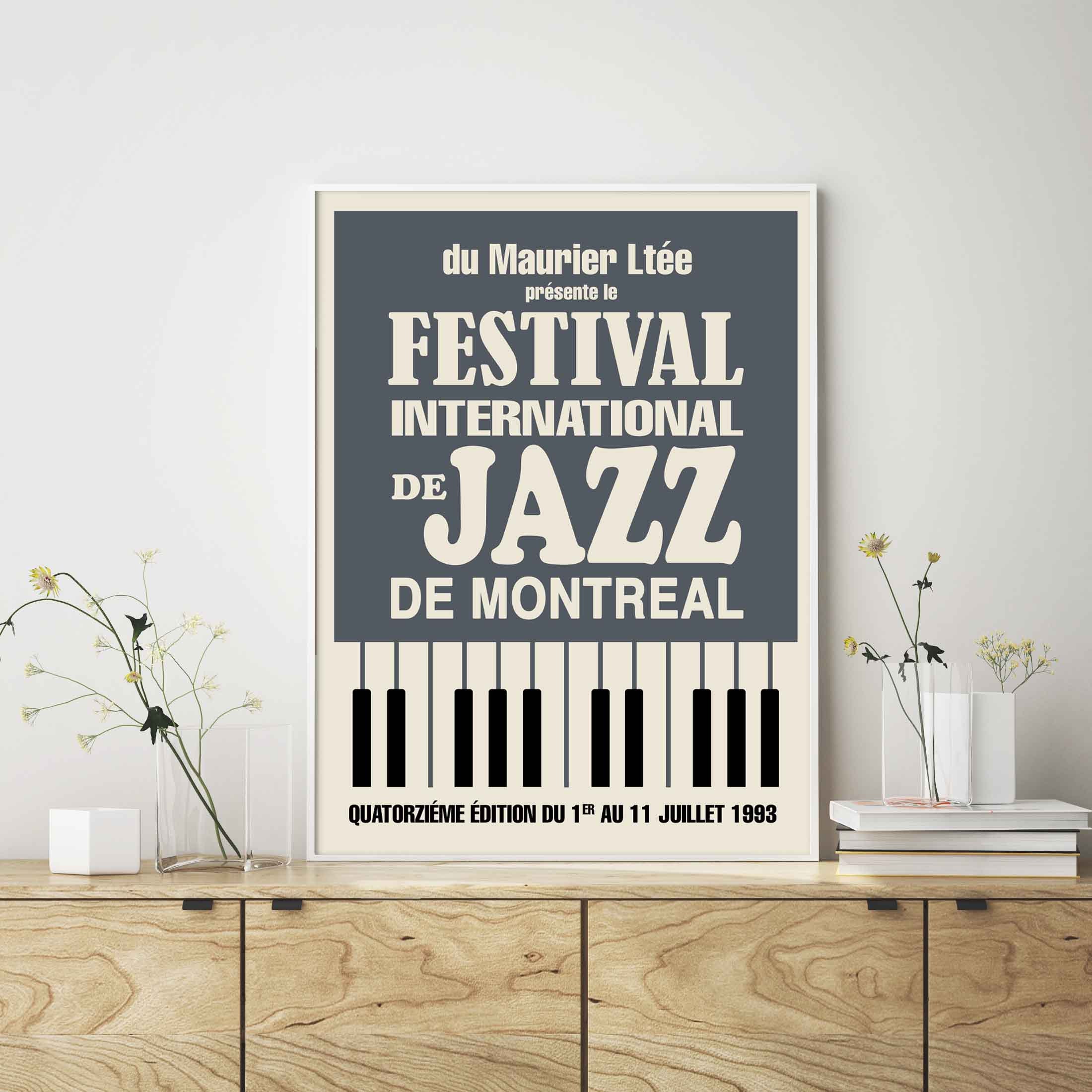 Jazz Music Festival Poster Printable Wall Art Vintage Jazz - Etsy