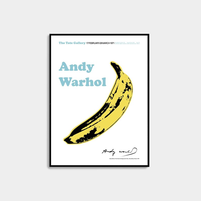 Andy Warhol Print Set of 12 Prints Printable Wall Art Pop | Etsy