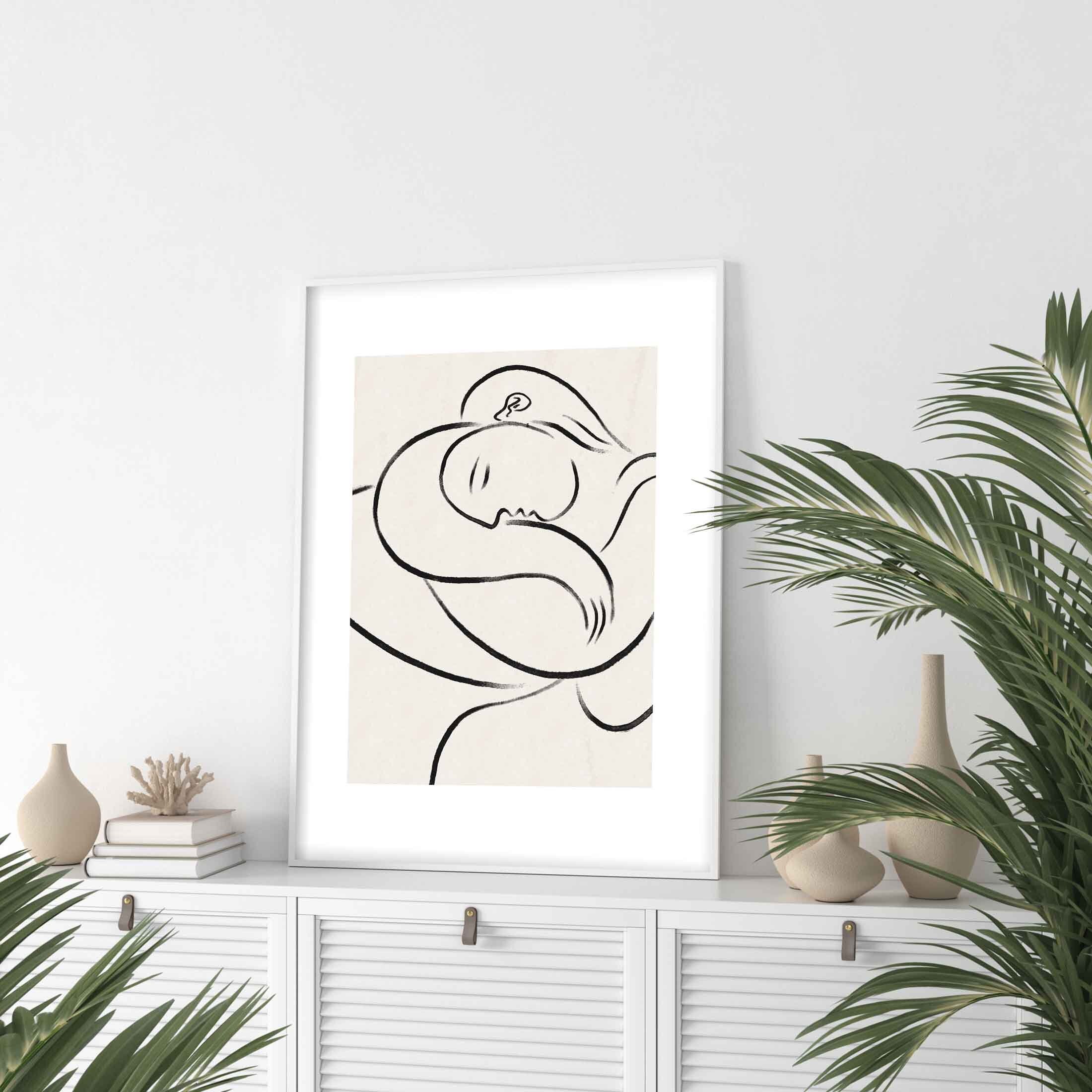 Picasso One Line Drawing Printable Wall Art Picasso Art - Etsy UK