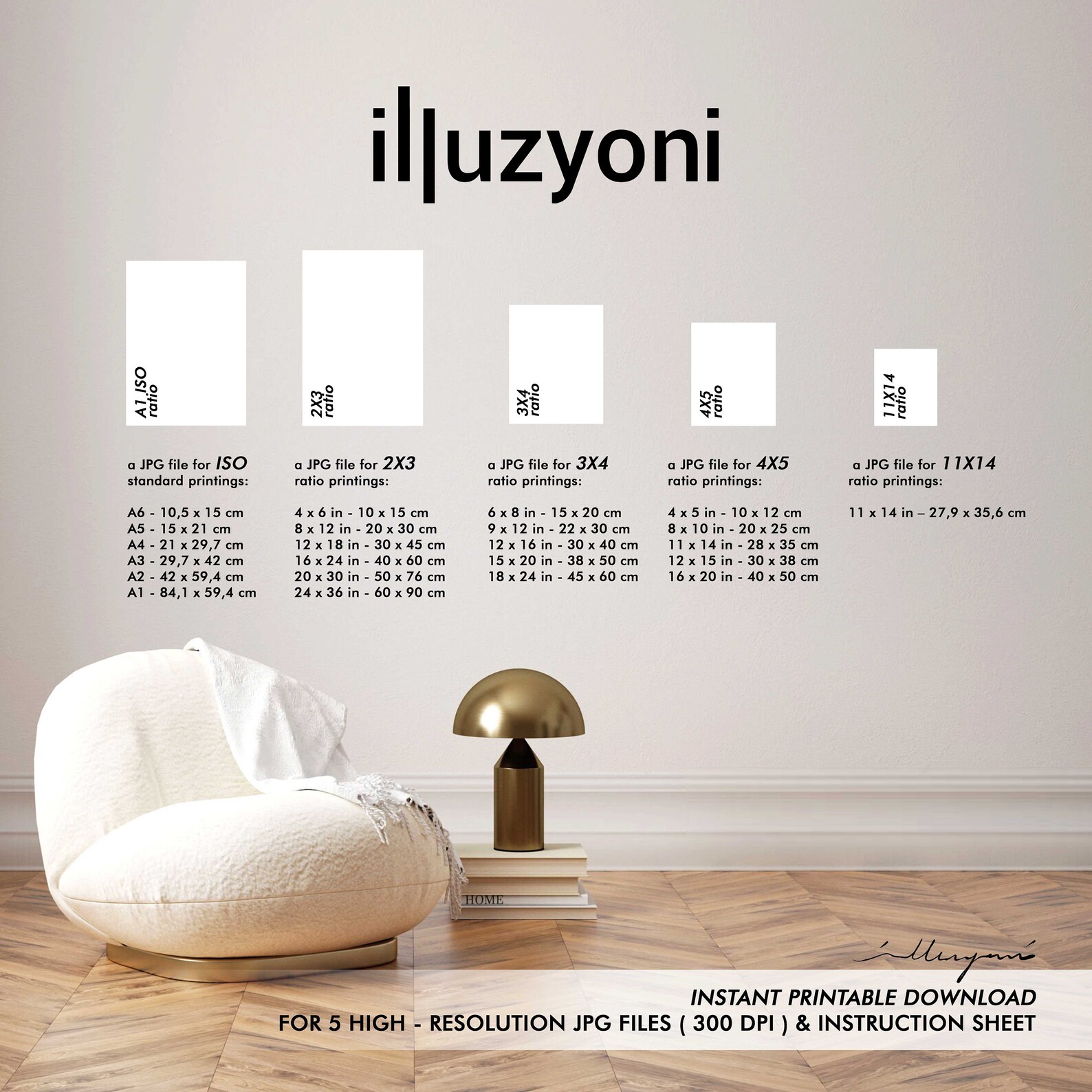 Boho Abstract Set of 3 Prints, Printable Wall Art, Boho Decor, Gallery ...