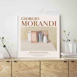 Vintage Museum Print, Giorgio Morandi Wall Art, Printable Wall Art ...