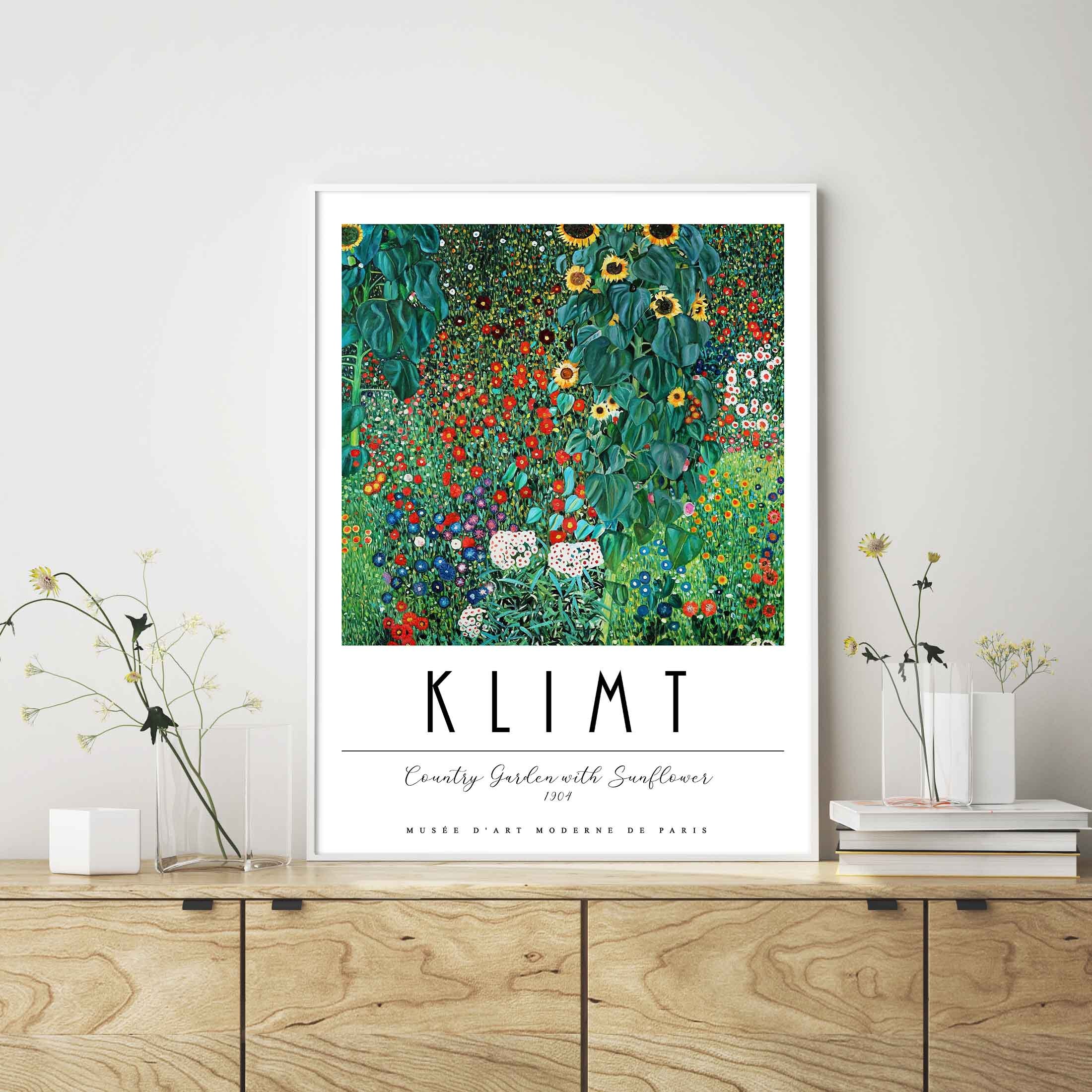 Gustav Klimt Printable Wall Art Exhibition Poster Gustav | Etsy