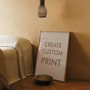 Create Custom Print, Printable Wall Art, Custom Gallery, Pick Your Own ...