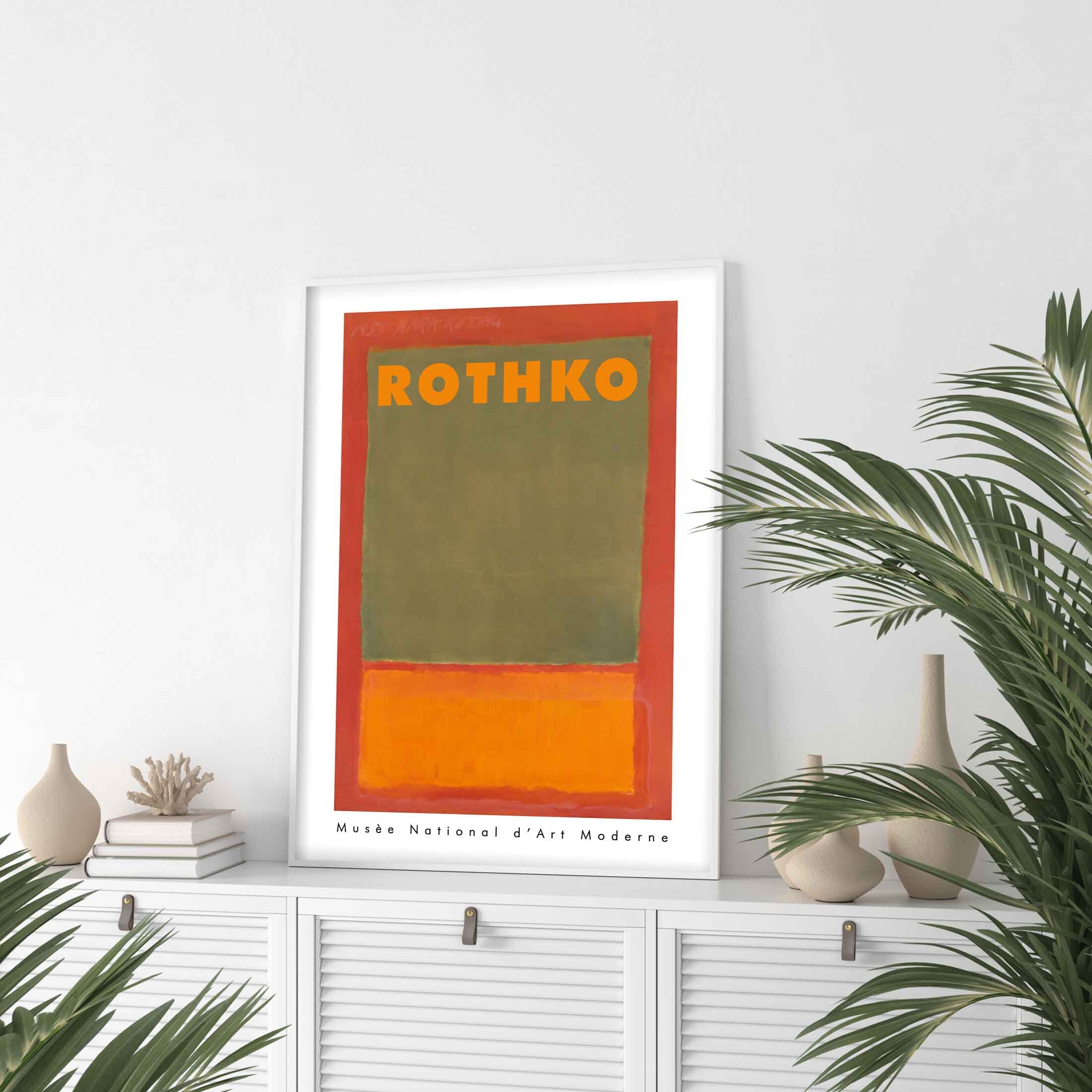Mark Rothko Print Exhibition Poster Rothko Poster Printable - Etsy