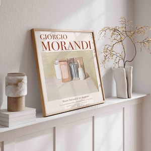 Vintage Museum Print, Giorgio Morandi Wall Art, Printable Wall Art ...