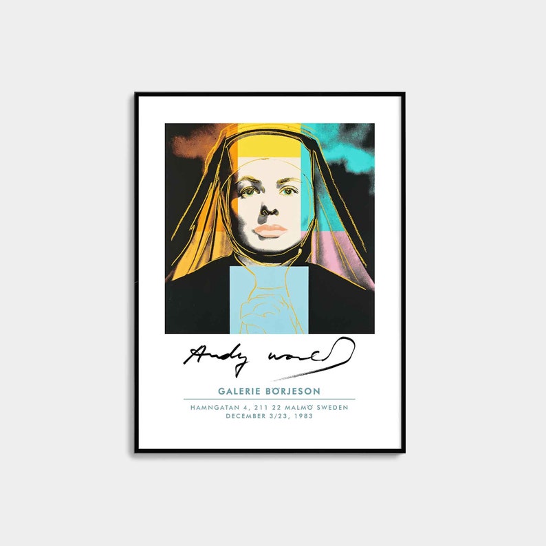 Andy Warhol Print Set of 12 Prints Printable Wall Art Pop | Etsy