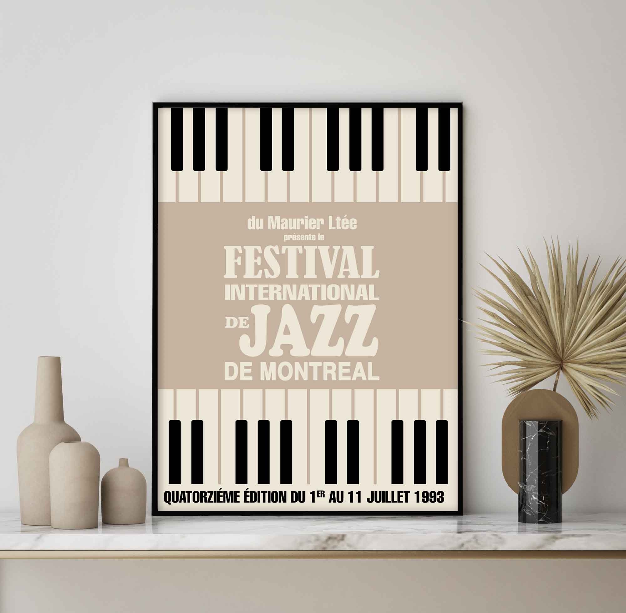 Jazz Music Festival Poster Printable Wall Art Vintage Jazz - Etsy