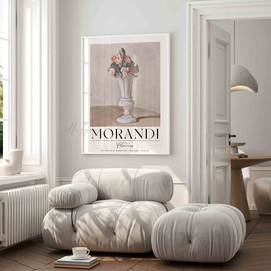 Giorgio Morandi Painting Printable Wall Art Abstract Flower - Etsy
