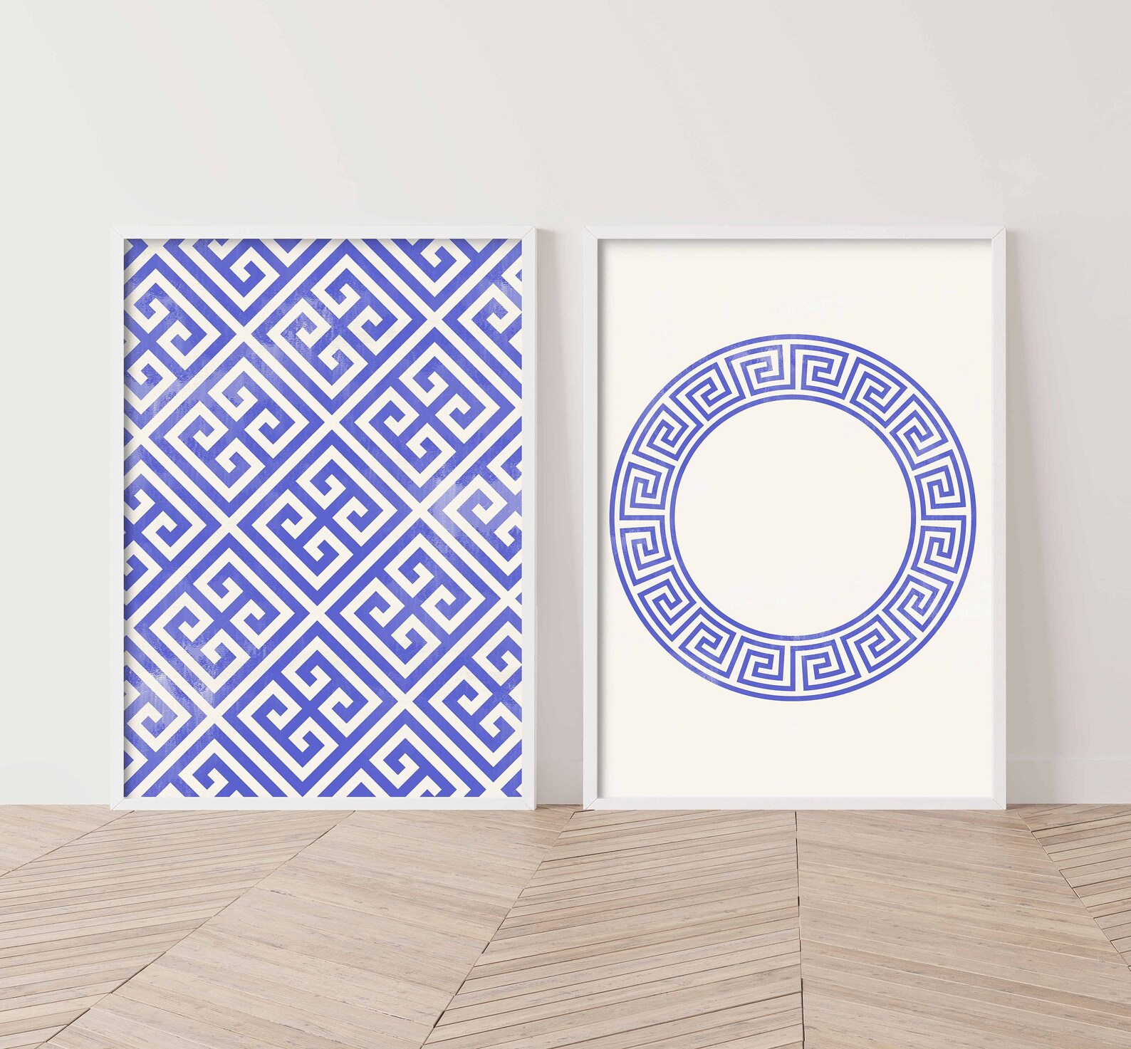 Cartel de estilo griego conjunto de 2 arte de pared - Etsy España