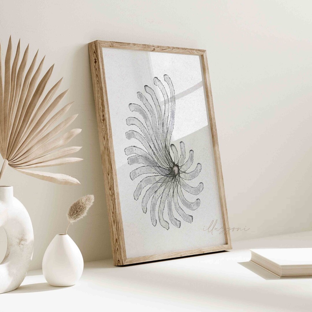 Abstract One Line Painting Printable Wall Art Minimalist - Etsy