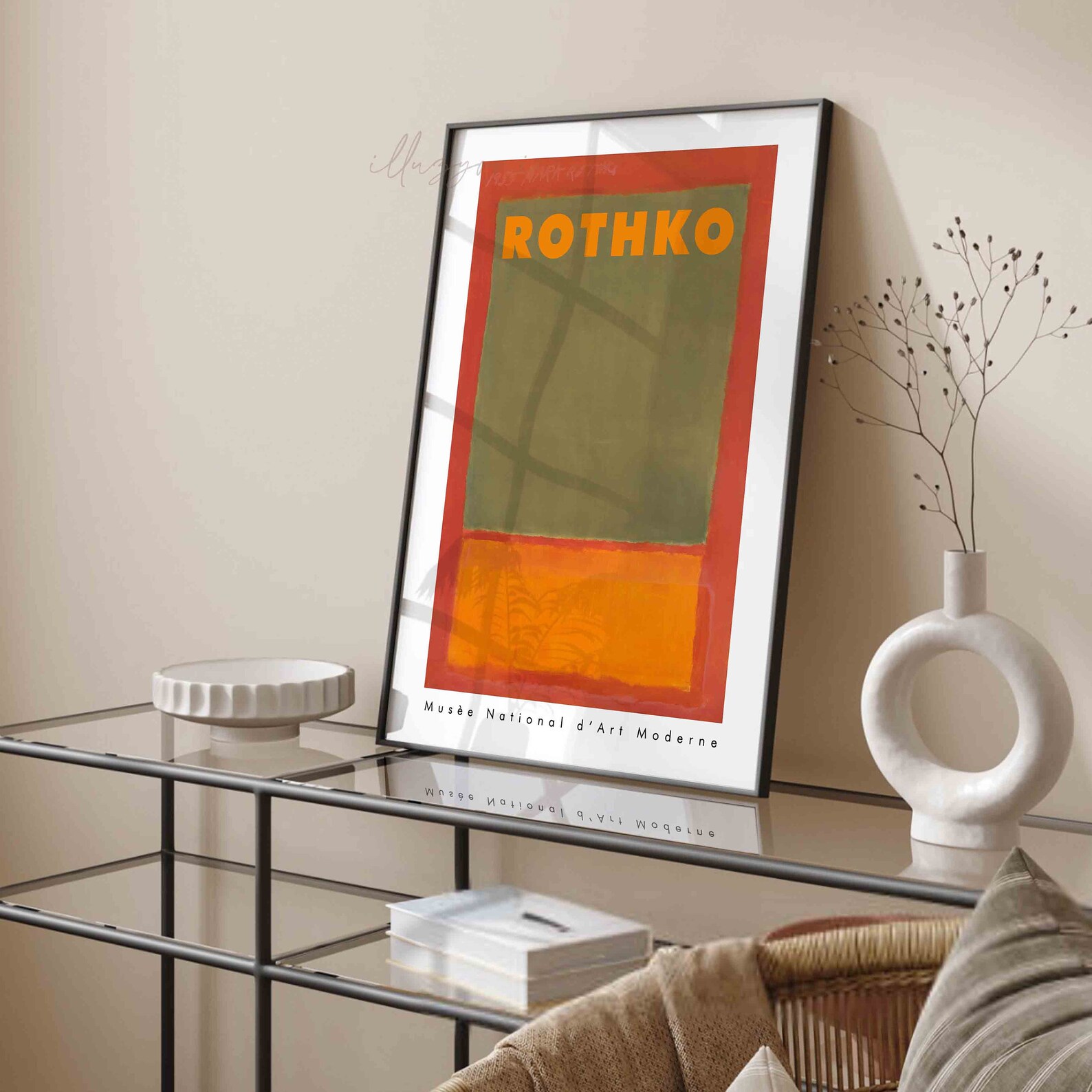Mark Rothko Print, Exhibition Poster, Rothko Poster, Printable Wall Art ...
