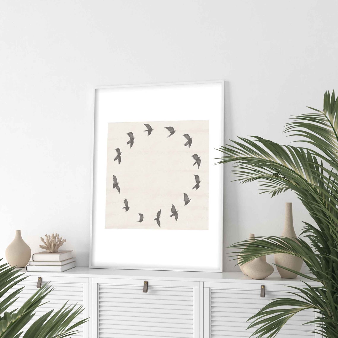 Boho Wall Art Boho Bird Birds Art Print Printable Wall Art - Etsy