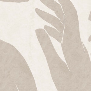 Abstract Hand Illustration Printable Wall Art Modern Wall - Etsy