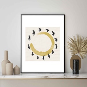 Boho Wall Art Boho Bird Birds Art Print Printable Wall Art | Etsy