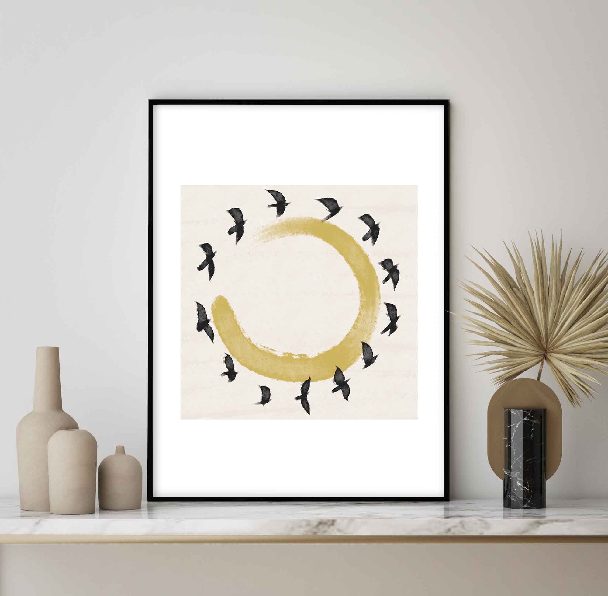 Boho Wall Art Boho Bird Birds Art Print Printable Wall Art - Etsy