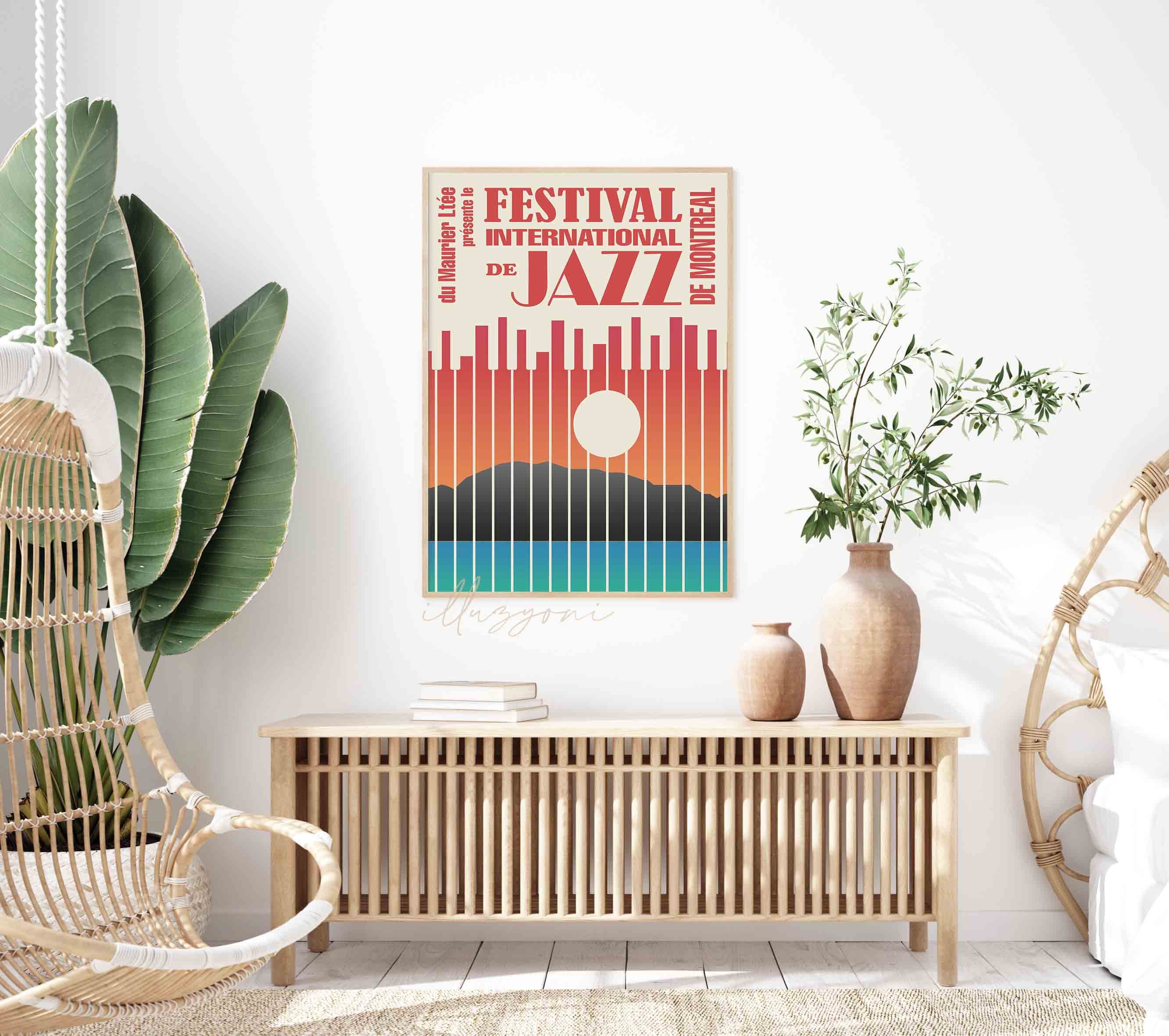 Vintage Jazz Music Poster