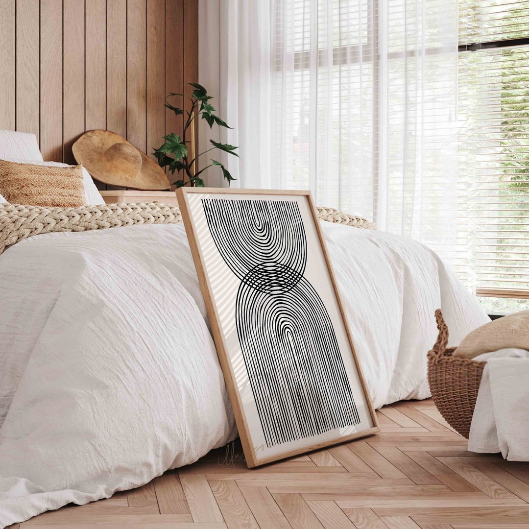 Abstract Rainbow Poster, Printable Wall Art, Boho Home Decor ...