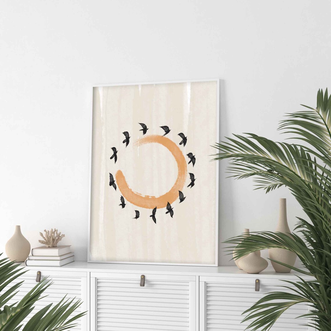 Boho Wall Art Boho Bird Birds Art Print Printable Wall Art - Etsy