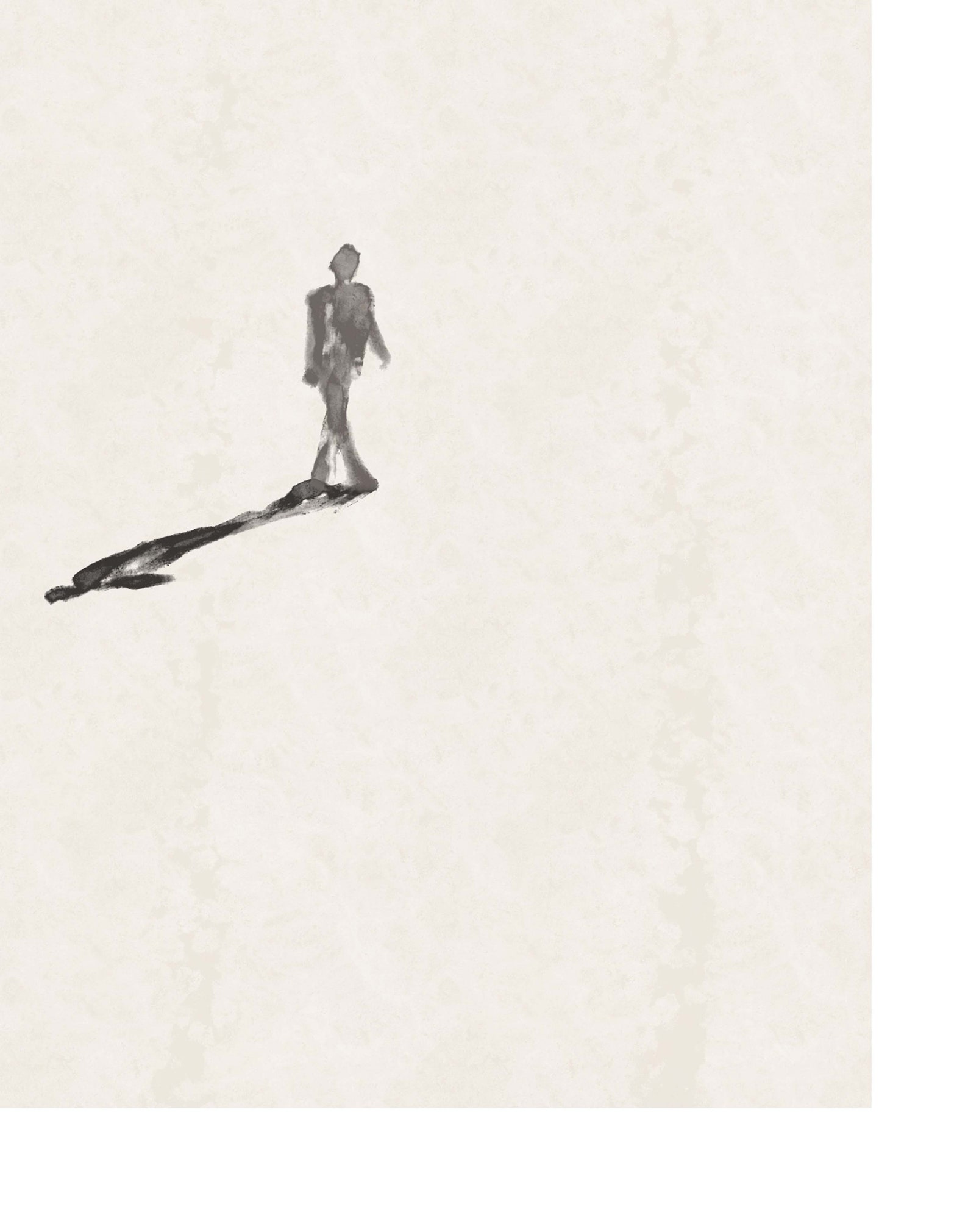 Abstract Two People Print Printable Wall Art Mid Century | Etsy