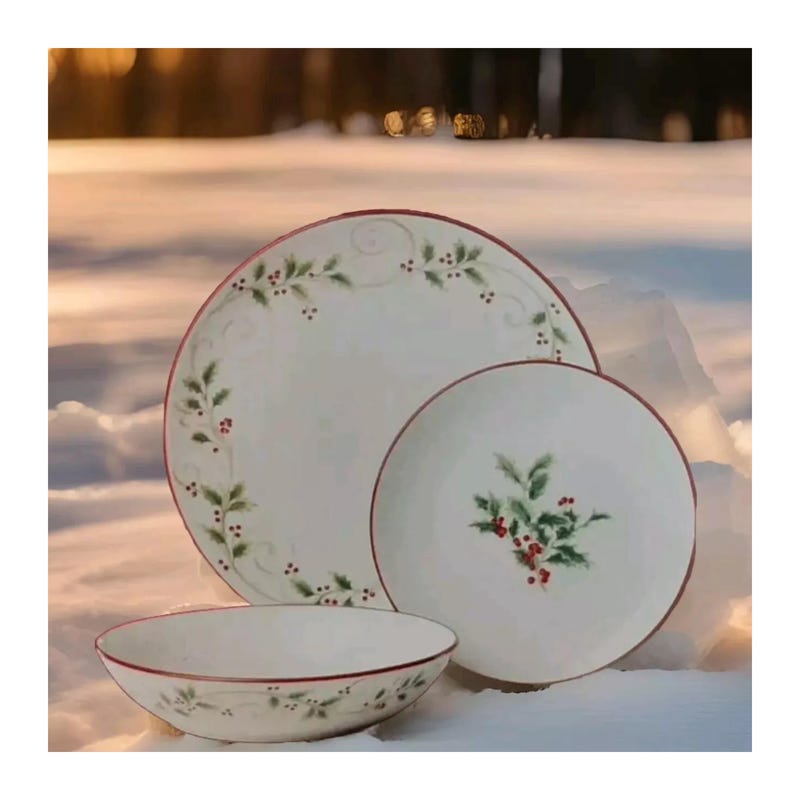 Christmas Dinnerware - Etsy