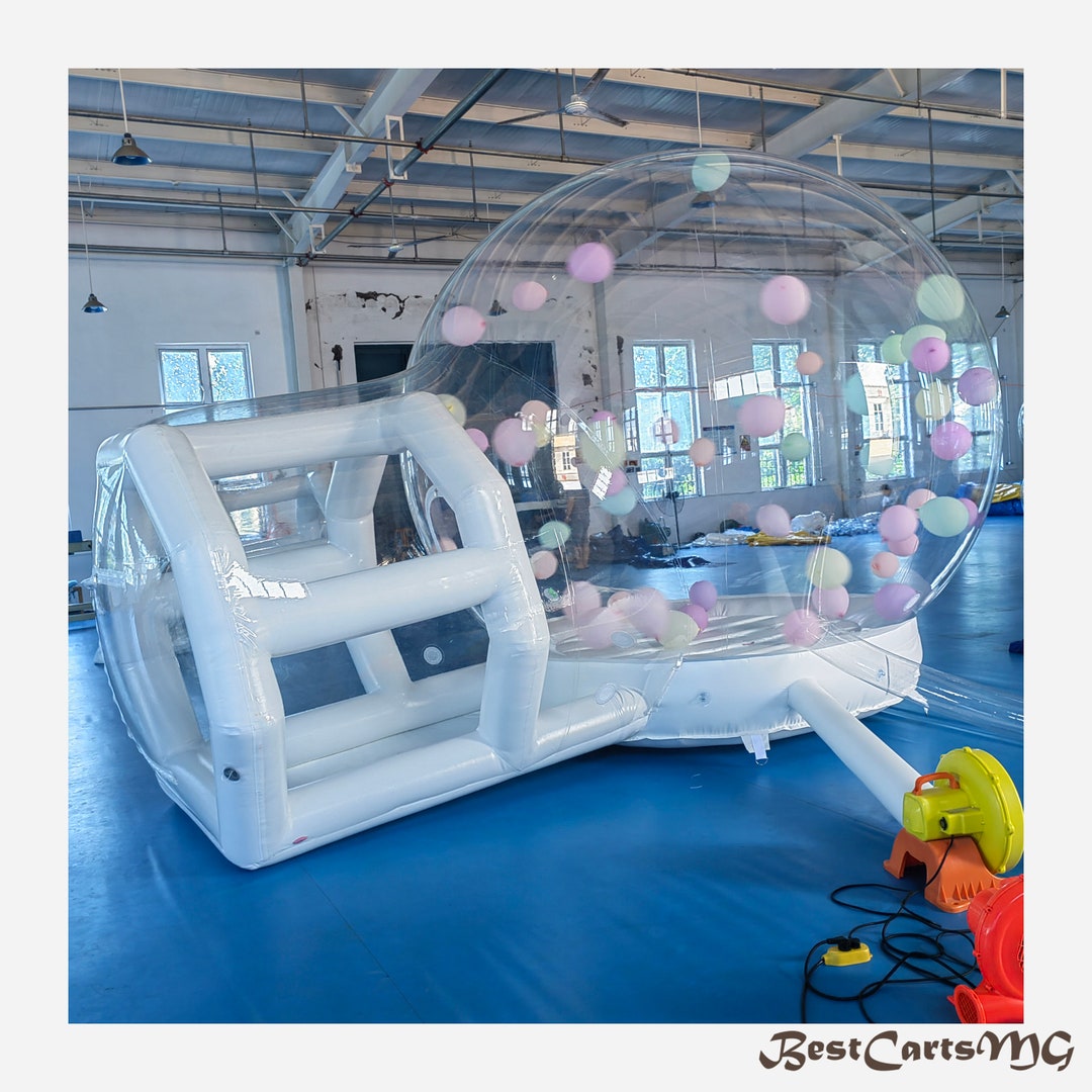 Luxury Inflatable Bubble House With Air Blower Eco-friendly Glamping ...
