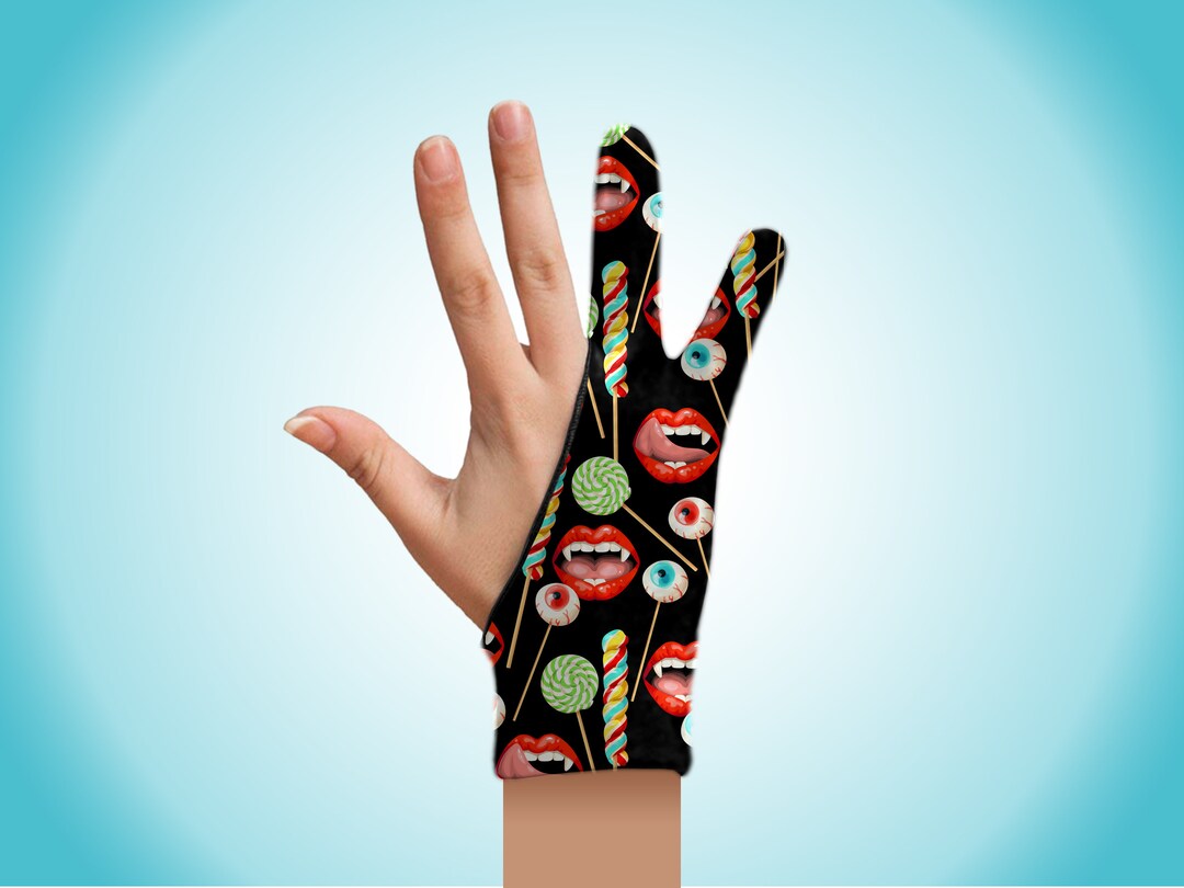 11 Pcs Horror Tunnel Halloween L Smudge Guard for iPad Wacom Digital ...
