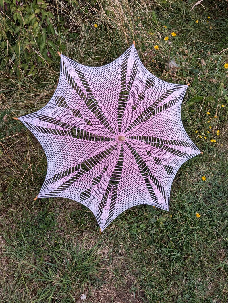 Pattern - Starflare Children's Crochet Parasol - Etsy