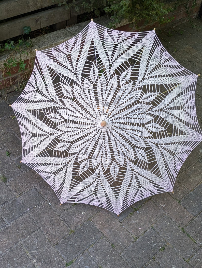 Pattern - Crochet Starflower Parasol - Etsy