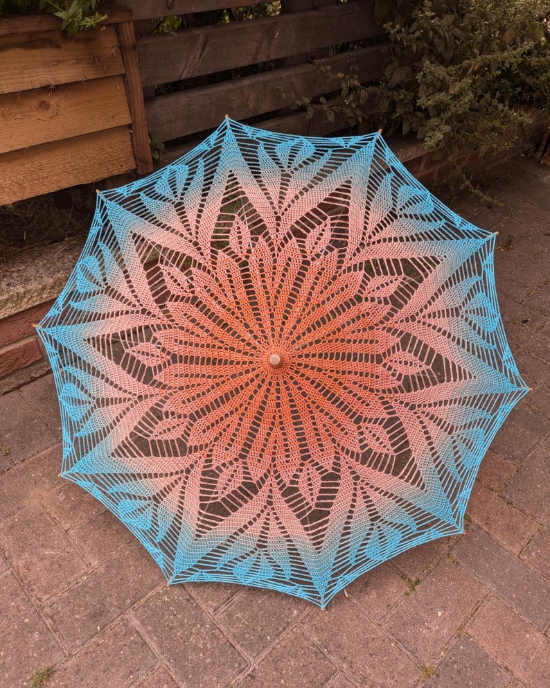 Pattern - Crochet Starflower Parasol - Etsy