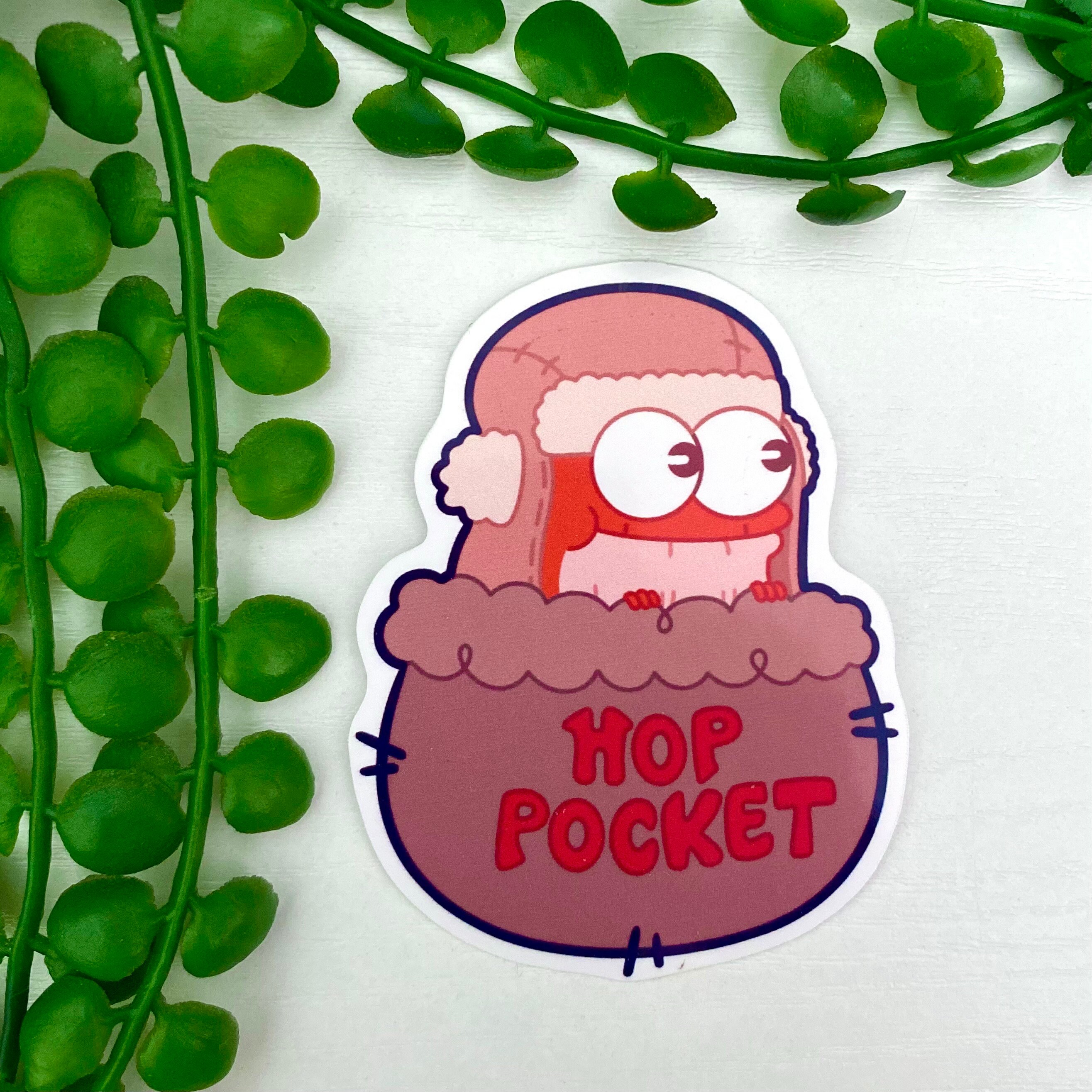 Hop Pocket Sticker Amphibia Hop Pop Anne Boonchuy - Etsy