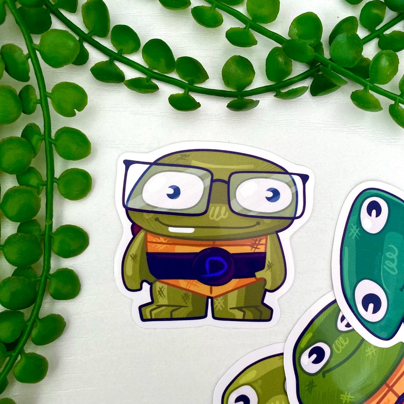 Baby Donatello Tmnt: Mutant Mayhem Sticker Teenage Mutant Ninja Turtles ...