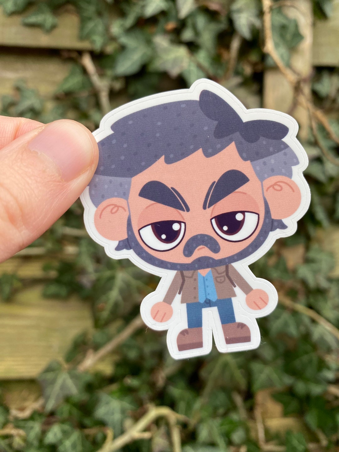 The Last of Us Joel Sticker tv Show Version Joel Miller Ellie Williams ...