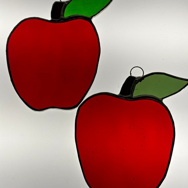 Stained Glass Apples - Etsy