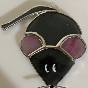 Stained Glass Mouse - Etsy