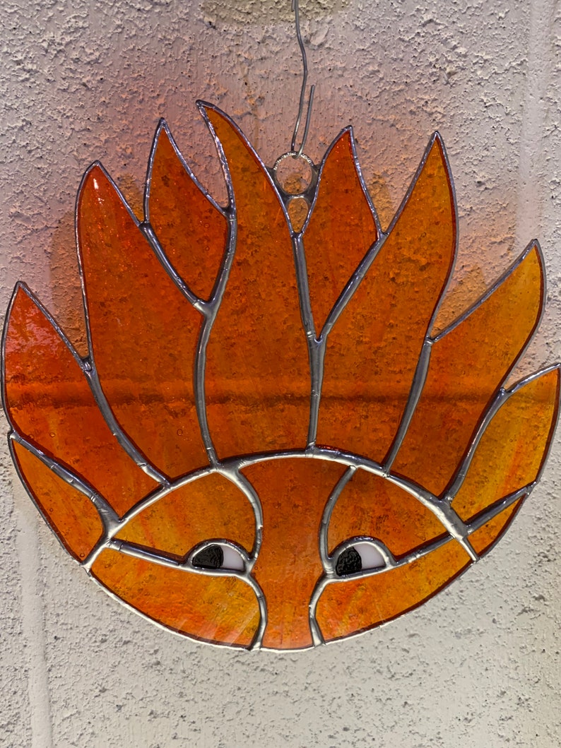 Stained Glass Sun - Etsy