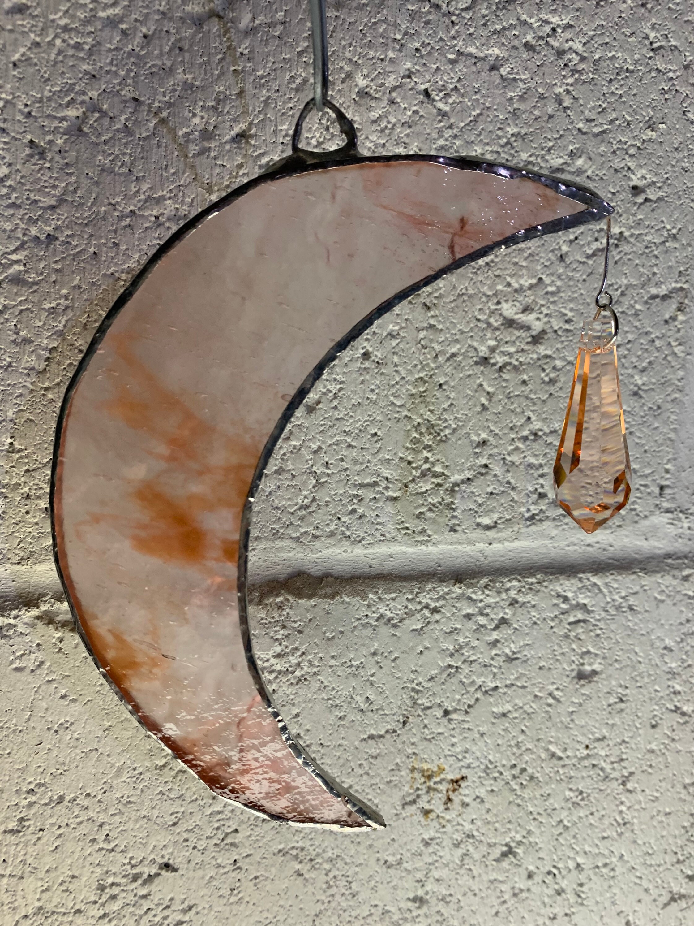 Stained Glass Moon - Etsy