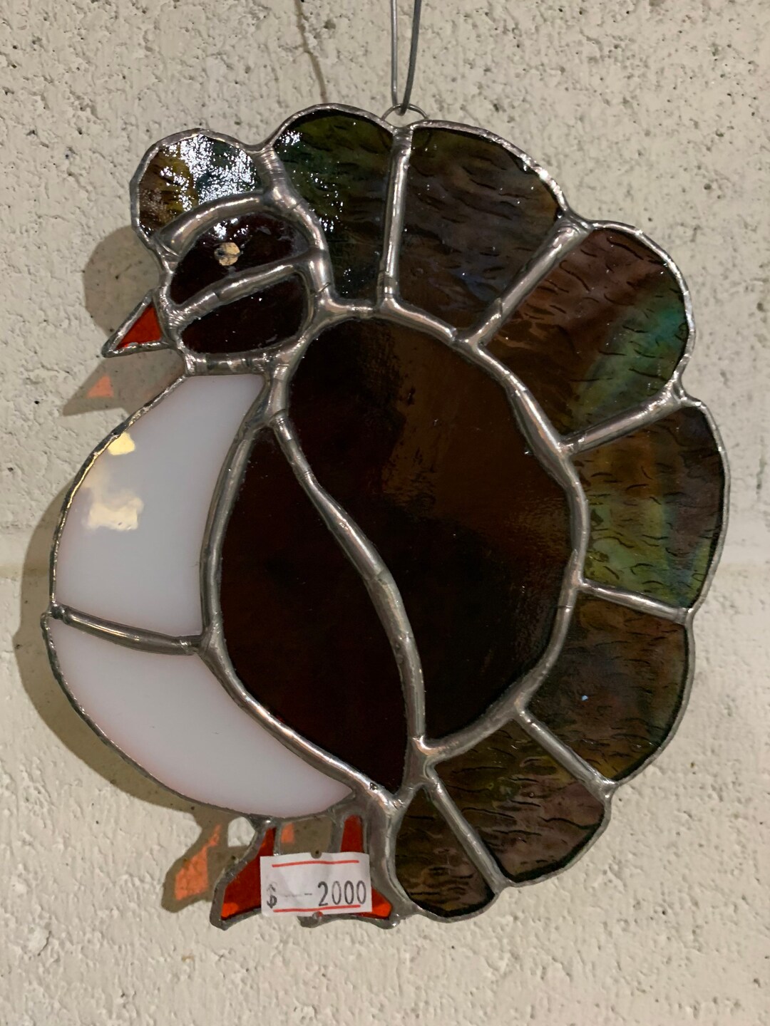 Small Stained Glass Turkey - Etsy