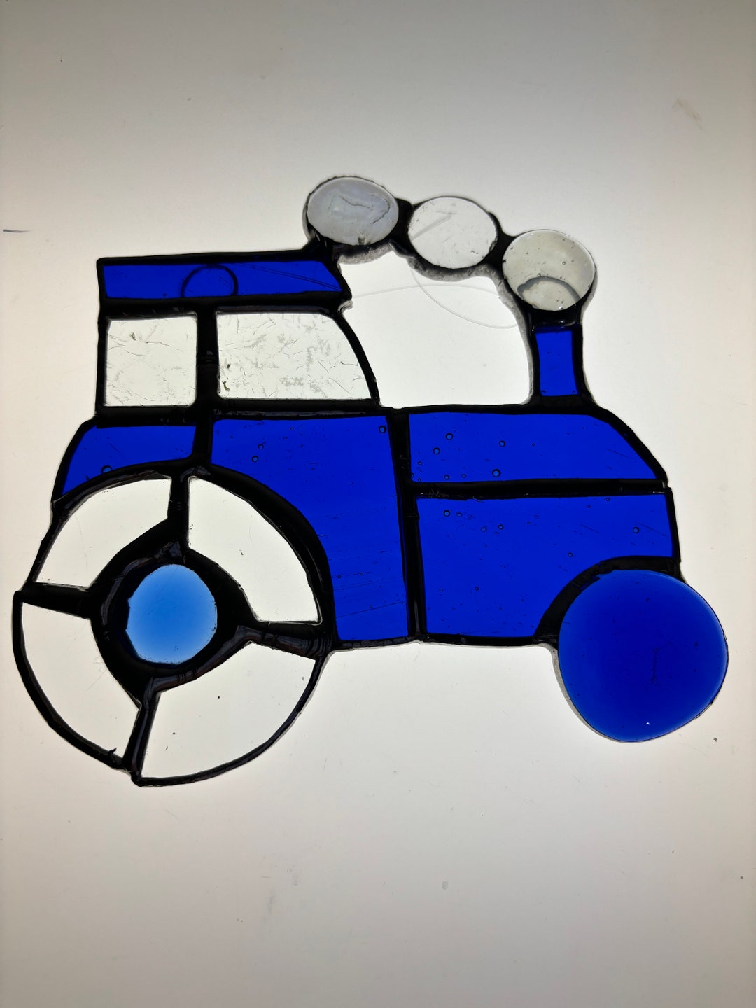 Stained Glass Tractor - Etsy
