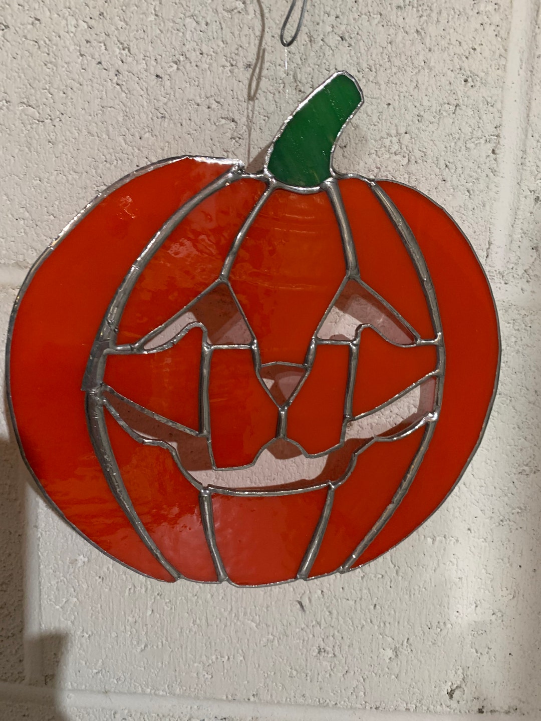 Stained Glass Jack O Lantern - Etsy