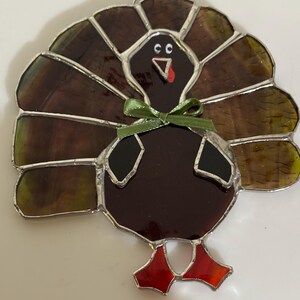 Stained Glass Turkey - Etsy