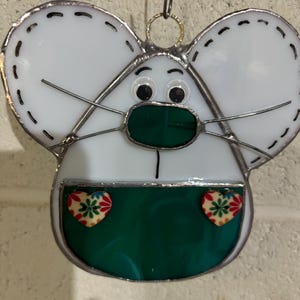 Stained Glass Mice - Etsy