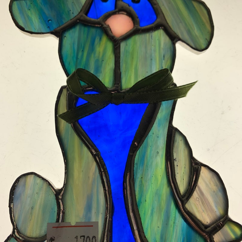Stained Glass Dogs - Etsy